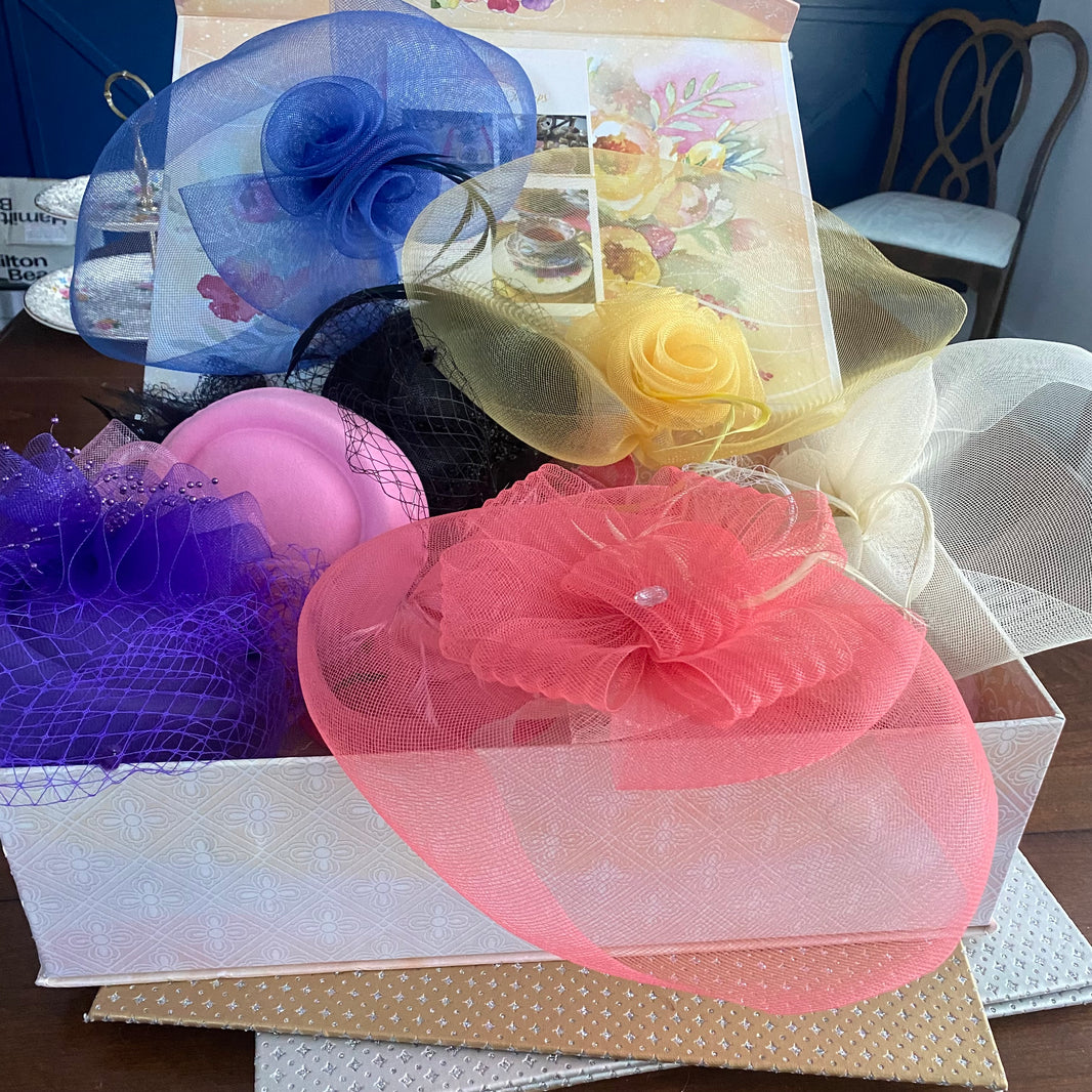Rentals | Fascinators & Top Hats – The Travelling Teacups